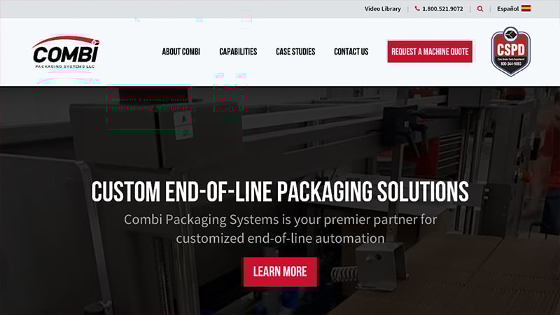SEO & Web Design for Ohio Manufacturing Company to Generate Leads